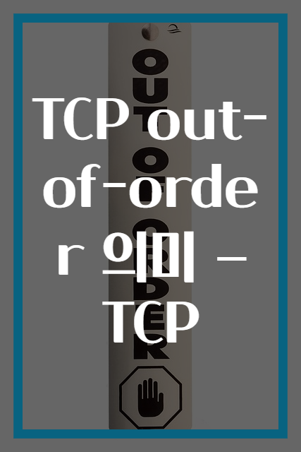"TCP Out-of-Order: 네트워크 속도 저하의 숨은 주범!" - 돈이 되는 모든정보를 알려드립니다.